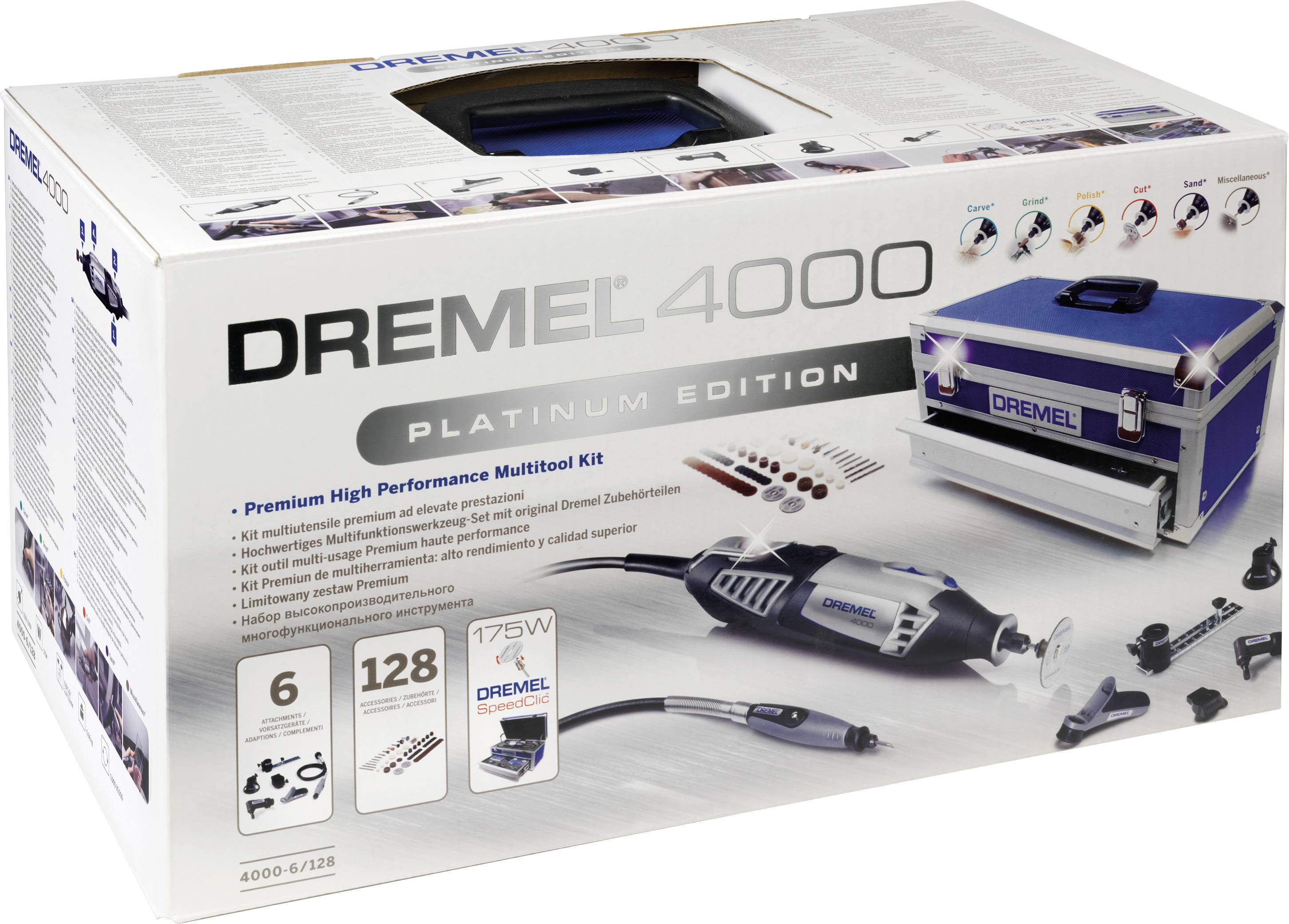 Dremel 4000 Platinum Edition F0134000KE Multifunktionswerkzeug mit ...