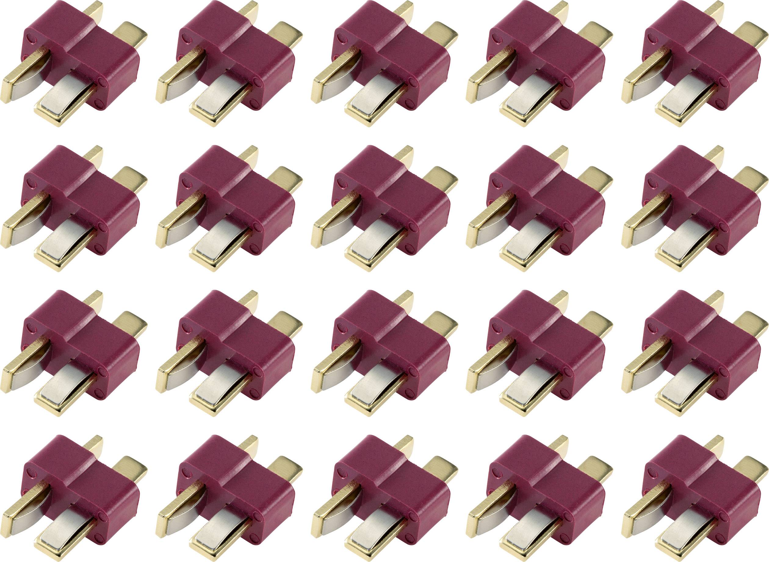 Reely 1399716 Akku Stecker T-Stecksystem vergoldet 20St. | voelkner