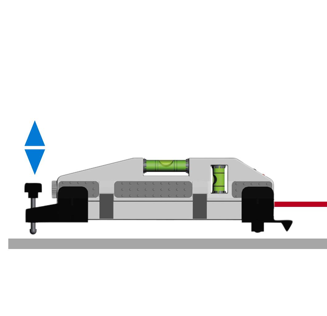 Laserliner HandyLaser Plus 025.04.00A Laser-Wasserwaage 21cm 0.5 mm/m ...
