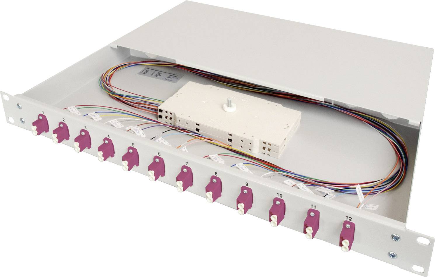 Digitus DN-96331-4 LWL-Patchpanel 12 Port LC 1 HE versandkostenfrei ...