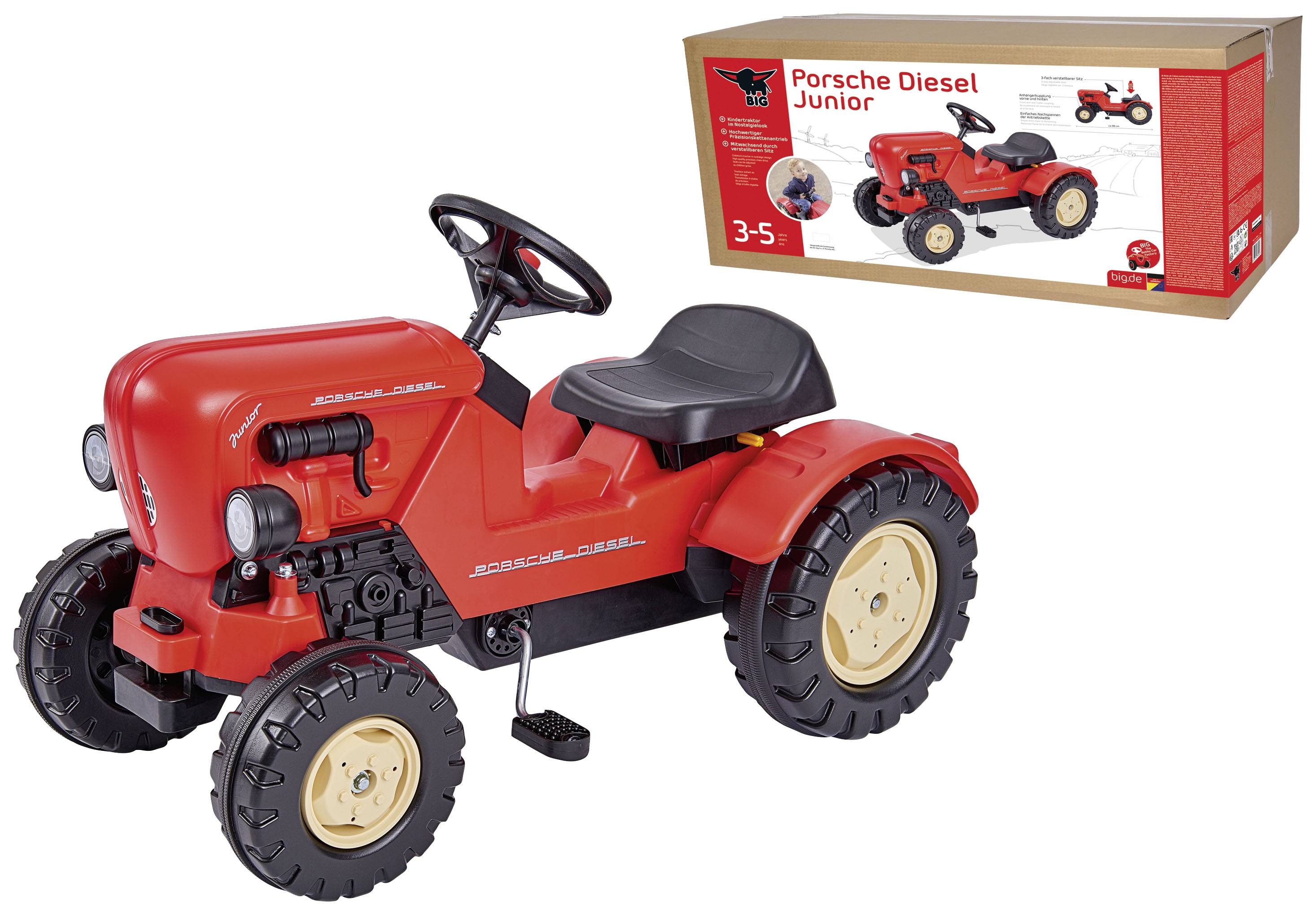 Porsche Diesel Junior Kindertraktor, BIG SPIELWAREN | SMDV