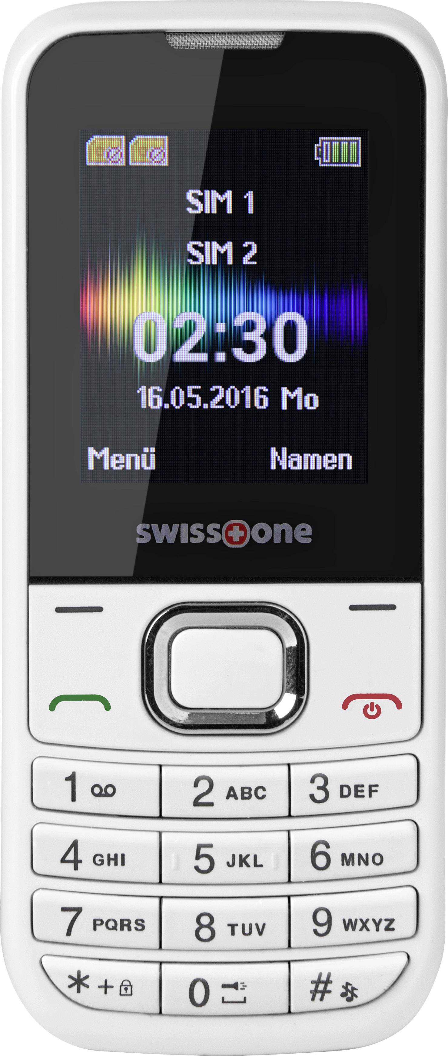 Swisstone SC 230 Dual-SIM-Handy Weiß | digitalo