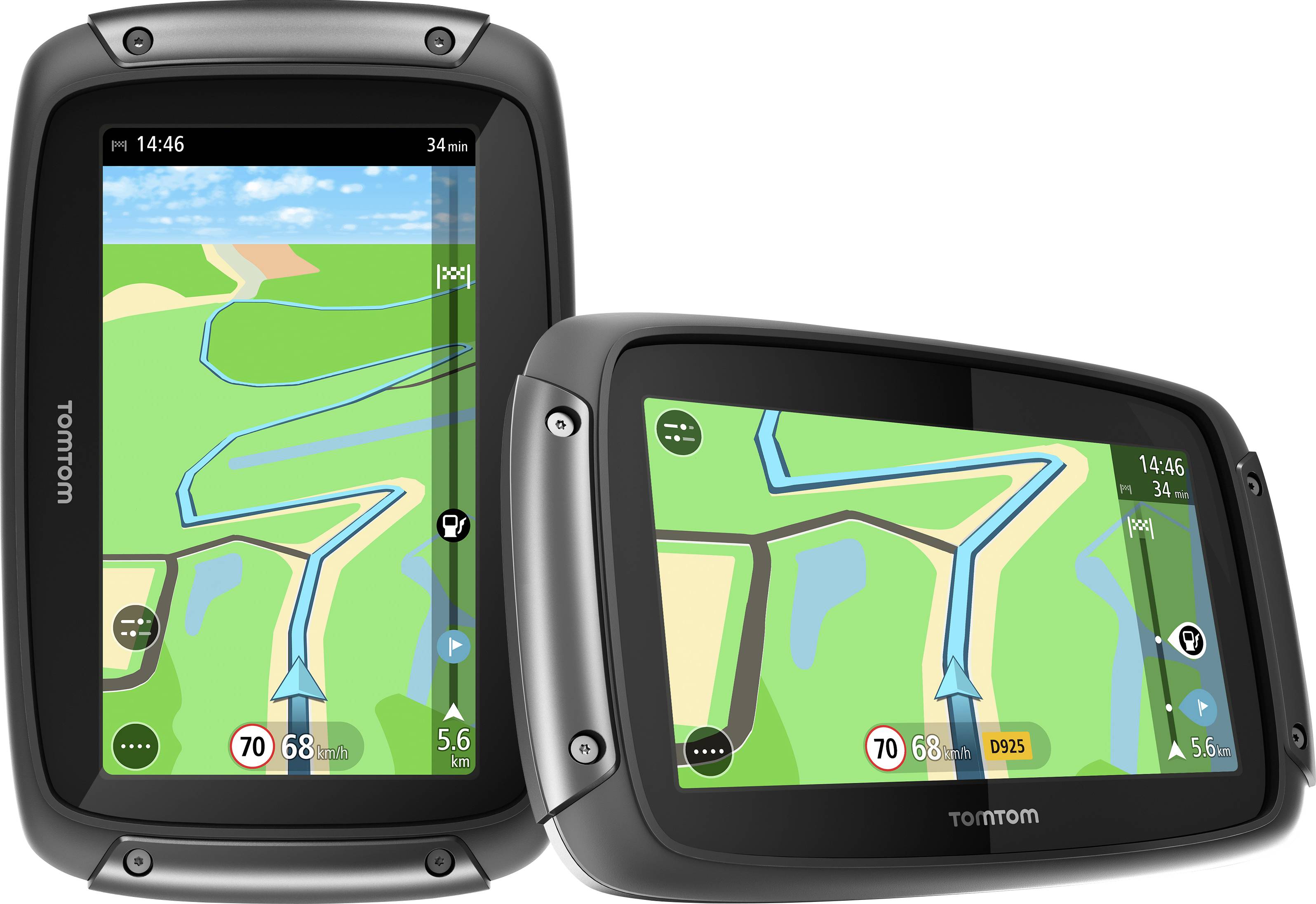 TomTom Rider 500 Motorrad-Navi 10.9cm 4.3 Zoll Europa versandkostenfrei ...