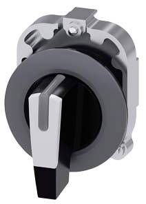 Siemens 3SU10622EL600AA0 3SU1062-2EL60-0AA0 Knebelschalter Knebel Weiß ...