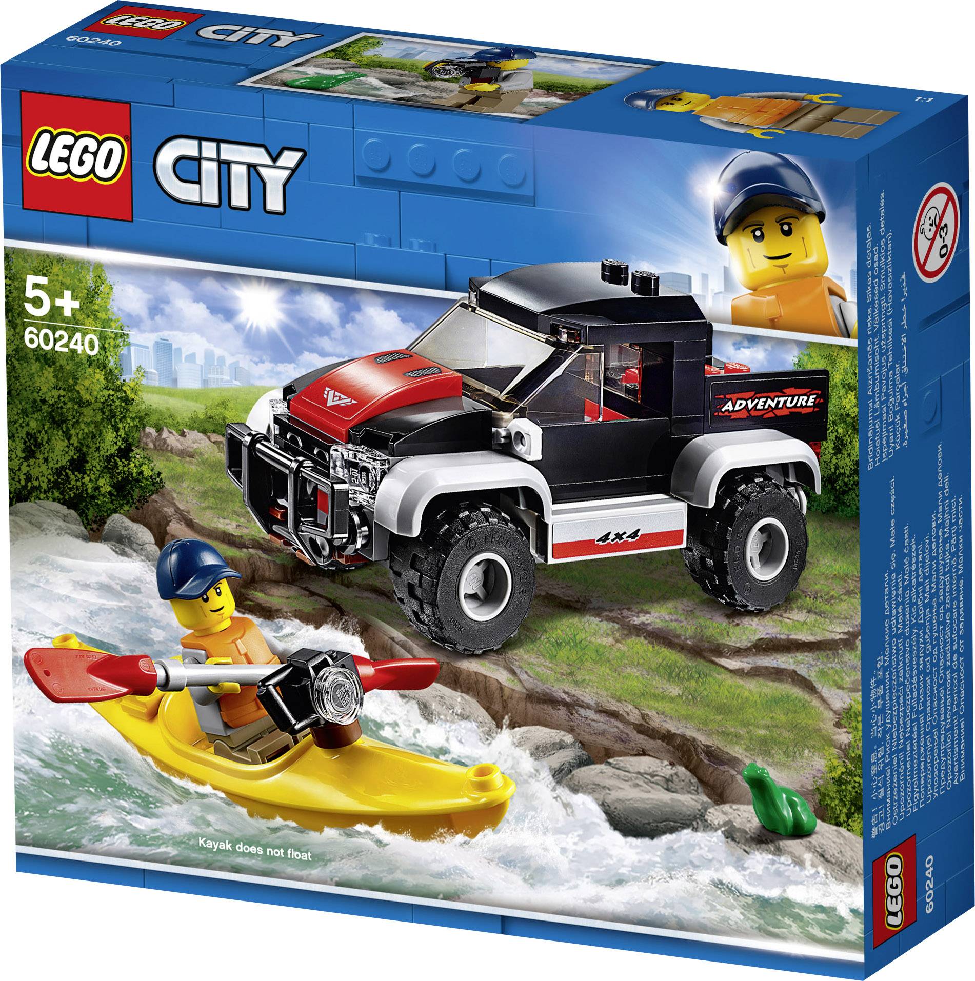60240 LEGO® CITY Kajak-Abenteuer, LEGO CITY | digitalo