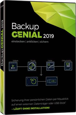 Backup Genial 2019 Vollversion, unbegrenzte Geräteanzahl Windows Backup-Software | » Freue dich ...