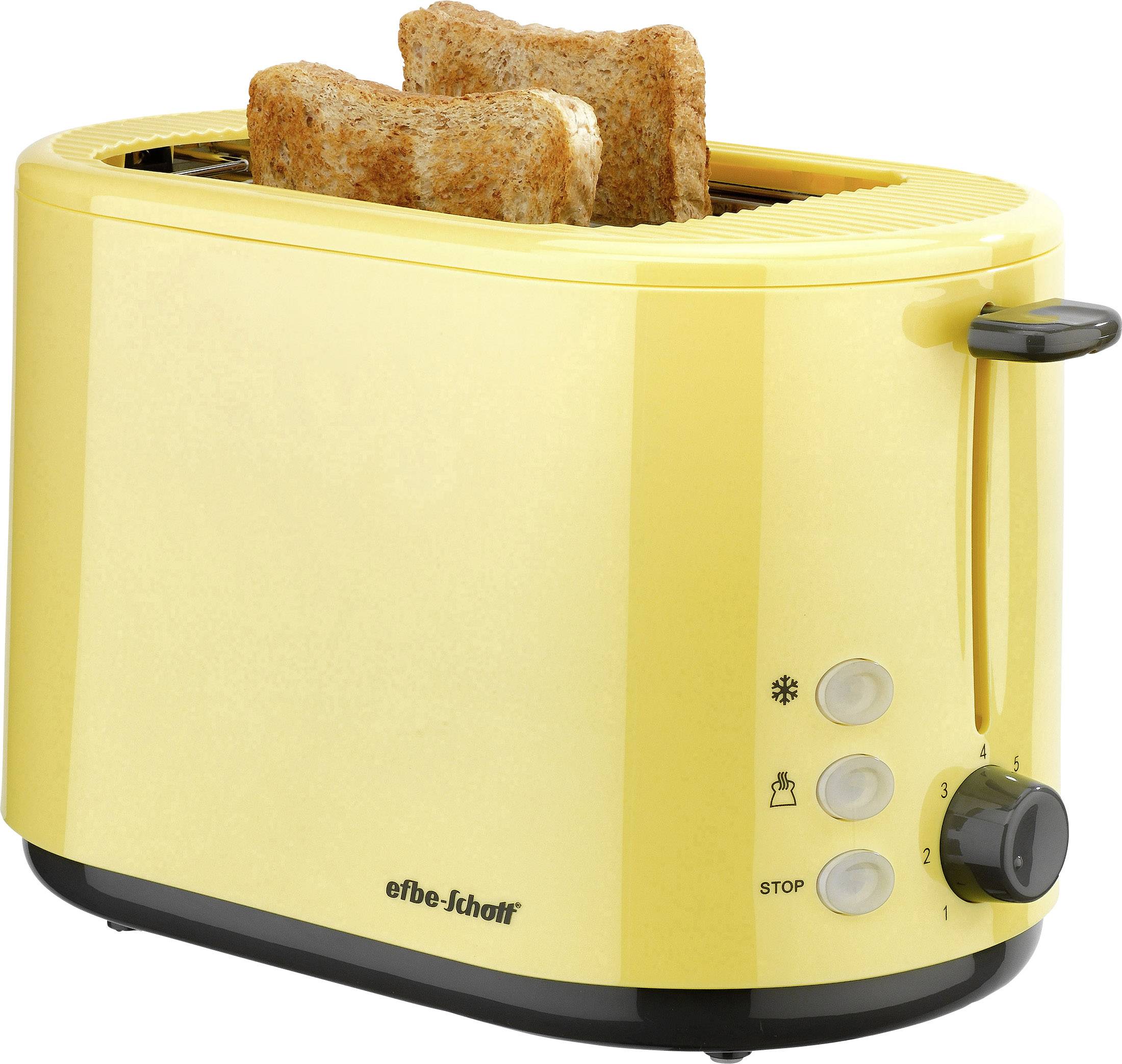 EFBE Schott SC TO 1080.1 GLB Toaster mit Brötchenaufsatz Gelb, Sahara ...