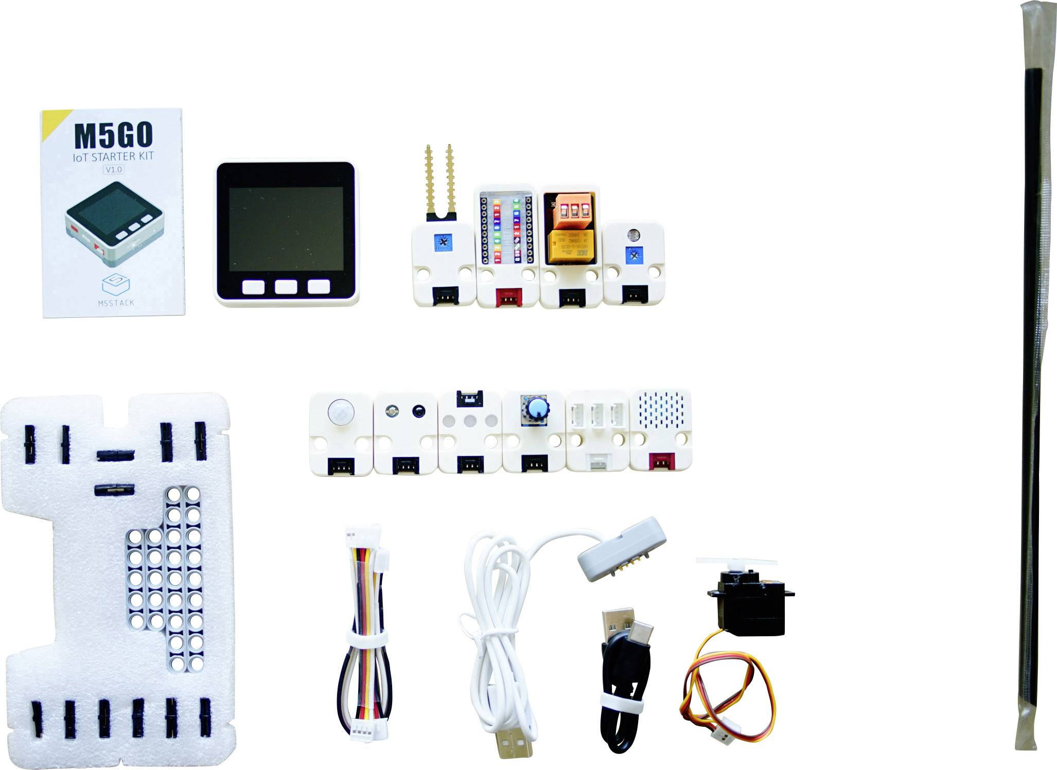 MAKERFACTORY Arduino Board M5GO IoT Starter Kit M5Stack versandkostenfrei | voelkner