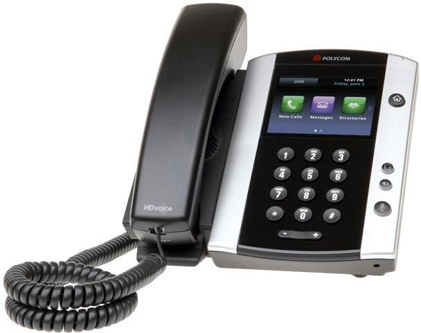 Polycom VVX 501 12-line Business Phone Schnurgebundenes Telefon, VoIP ...