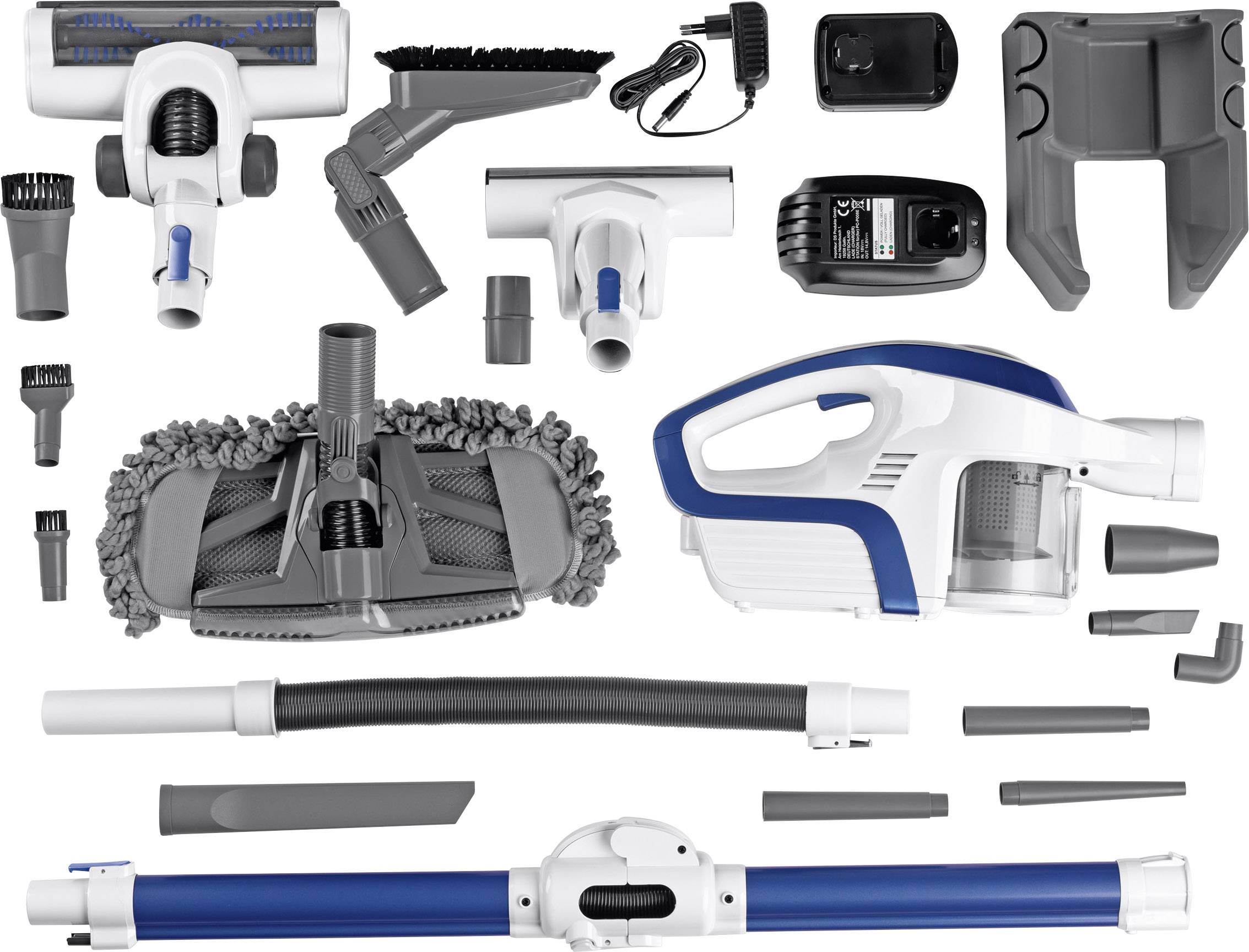 CleanMaxx 09122 Akku-Handstaubsauger 14.8V Zyklon-Technik | digitalo
