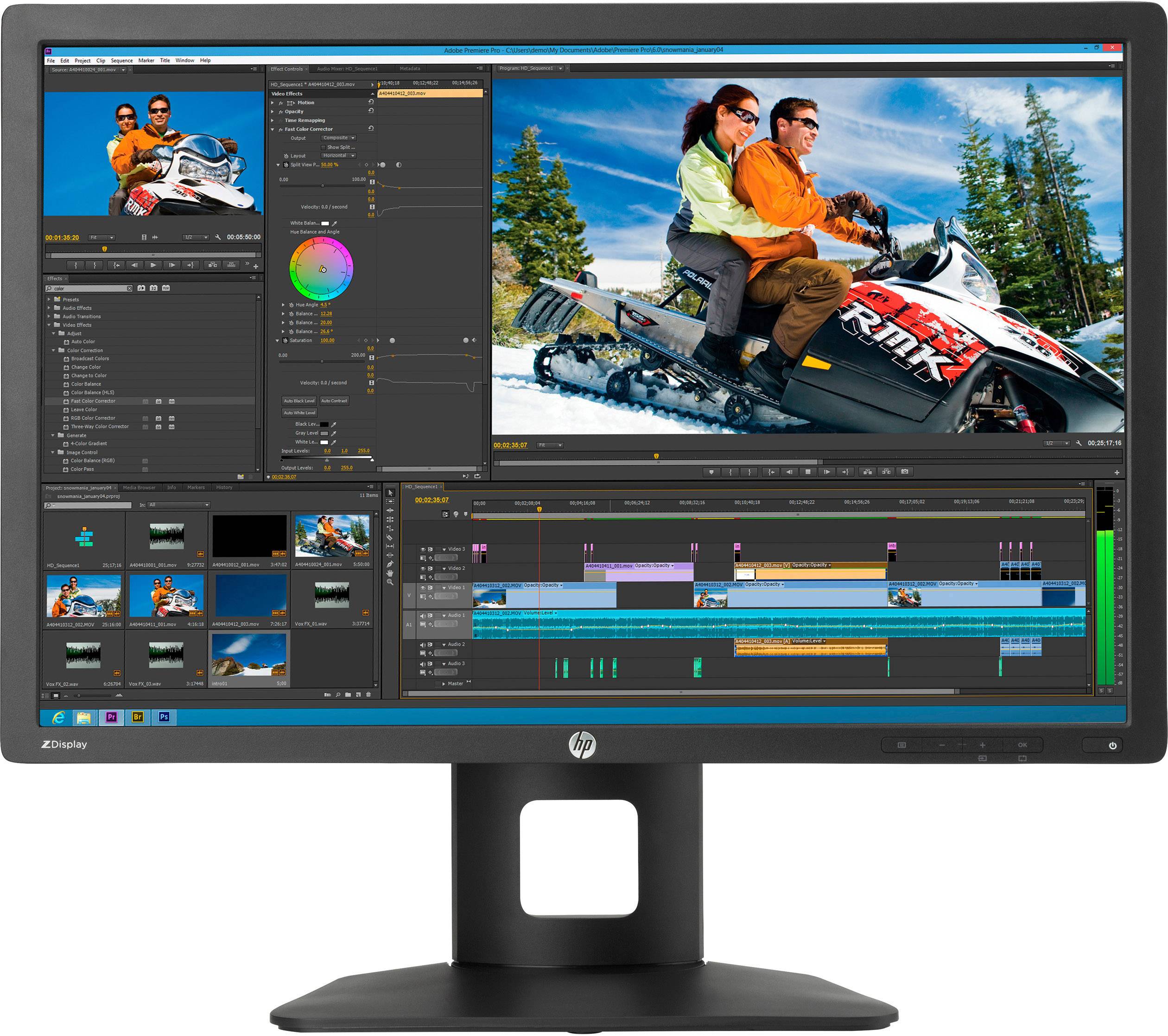 HP Z24i G2 LED-Monitor 61 cm (24 Zoll) EEK F (A - G) 1920 x 1200 Pixel ...
