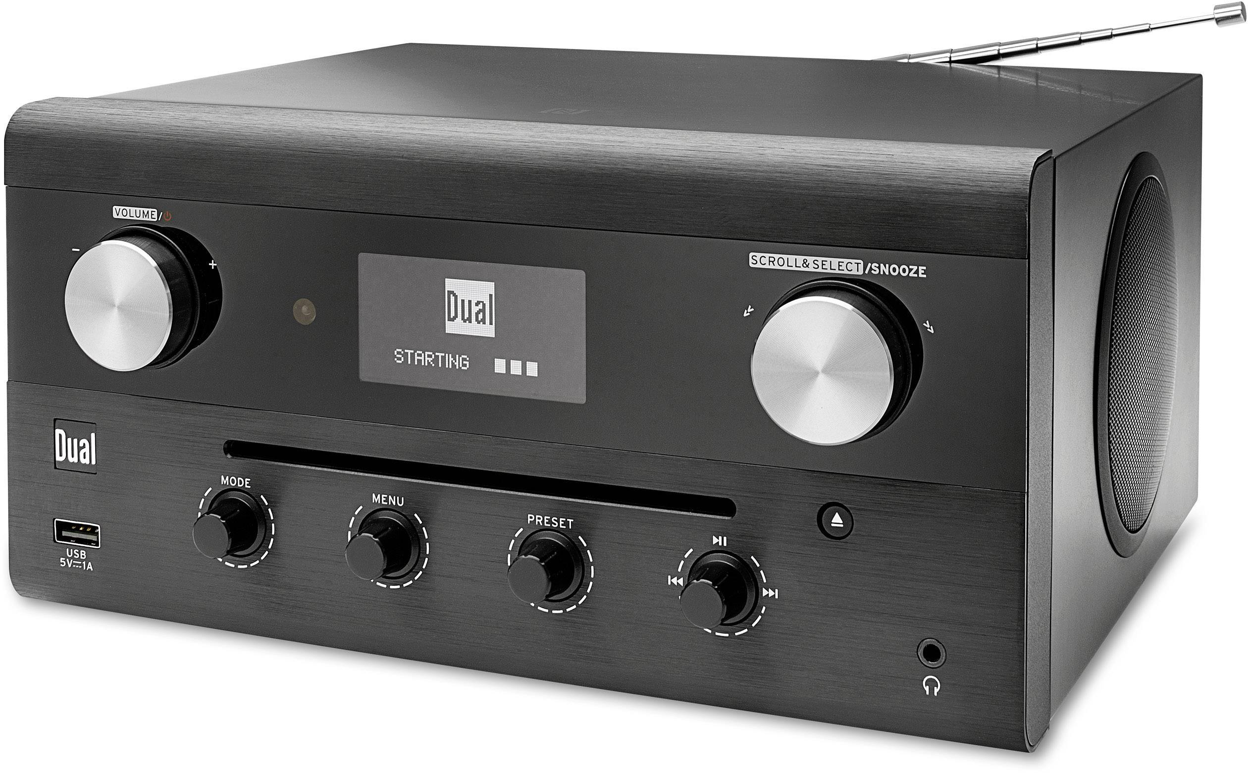 Dual CR 900 Phantom Internet CD-Radio DAB+, UKW AUX, Bluetooth®, CD ...