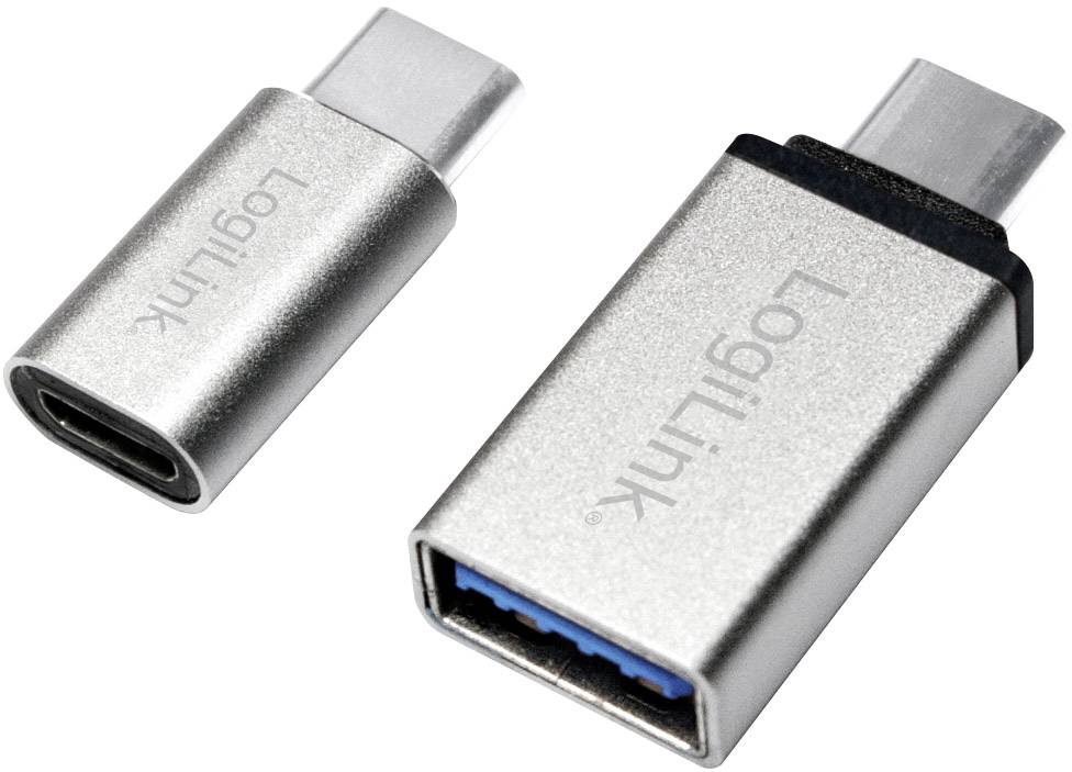 LogiLink USB 3.2 Gen 1 (USB 3.0) Adapter [1x USB-C® Stecker - 1x USB 2. ...