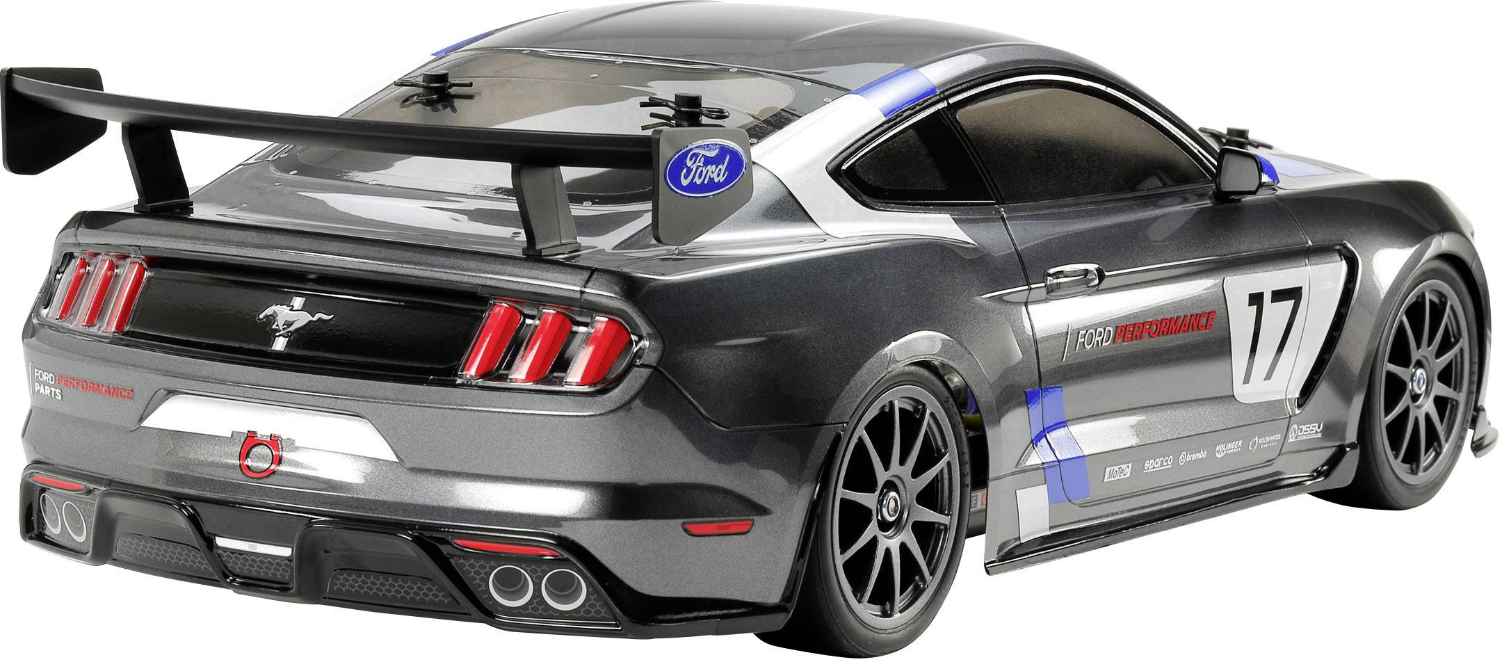 Tamiya TT-02 Ford Mustang GT4 Brushed 1:10 RC Modellauto Elektro ...