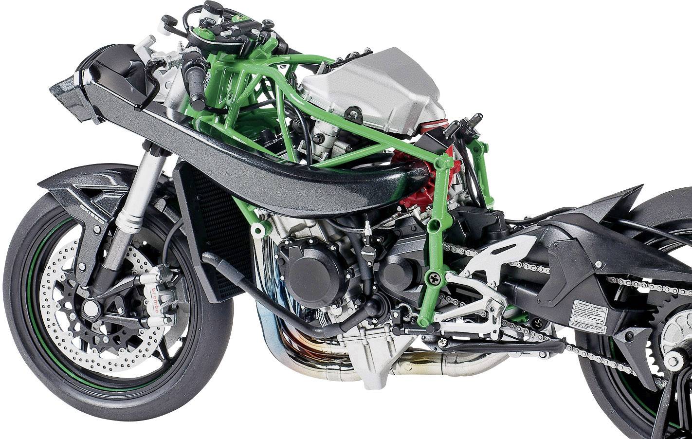 Tamiya 300014131 Kawasaki NINJA H2R Motorradmodell Bausatz 1:12 | SMDV