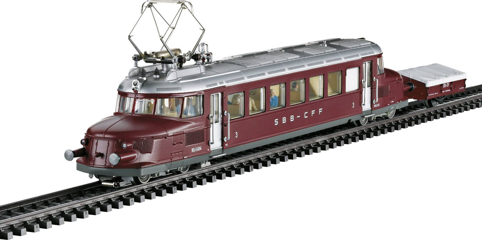 Märklin 37869 H0 Triebwagen "Roter Pfeil" der SBB, MÄRKLIN ...