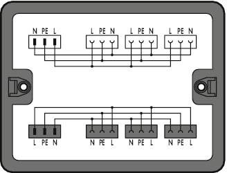 WAGO 899-631/327-000 Verteiler-Box 899 25A Schwarz 1St. | » Freue dich ...