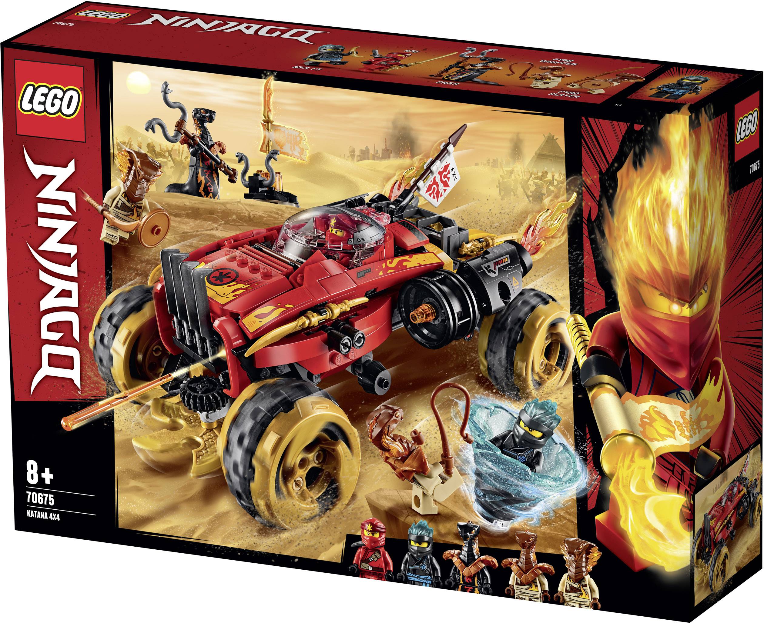 70675 LEGO® NINJAGO Katana 4x4, LEGO NINJAGO | SMDV