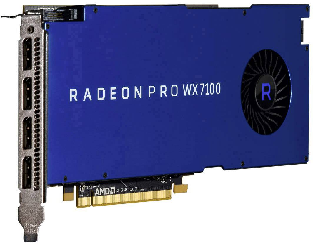 Dell Workstation-Grafikkarte AMD Radeon Pro WX 7100 8GB GDDR5-RAM PCIe ...