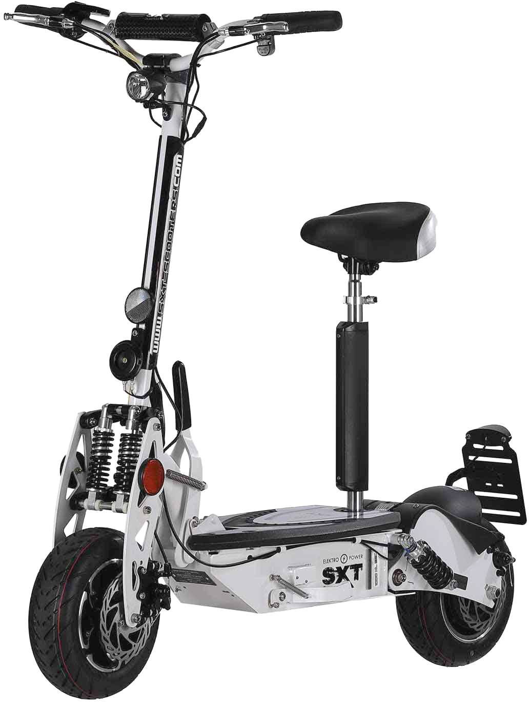 SXT Scooters ESC1000XLEEC V2 E-Scooter Weiß Blei-Gel 48V 12Ah ...