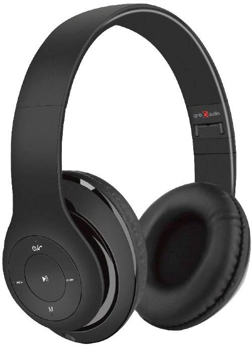 Gembird BHP-MXP-BK Milano Bluetooth® Over Ear Kopfhörer Over Ear ...