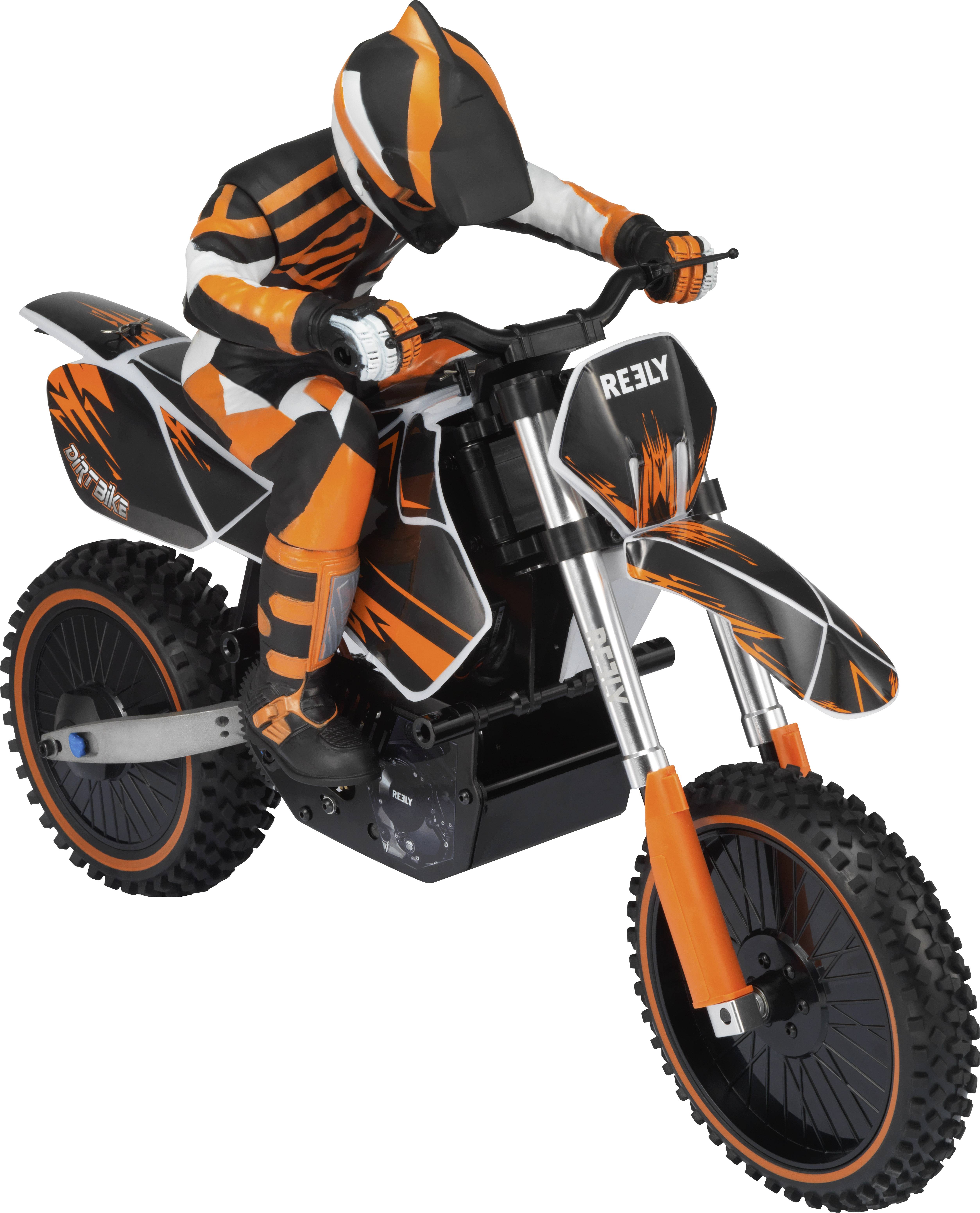 Reely Dirtbike Brushless 1:4 RC Motorrad Elektro RtR 2,4GHz ...