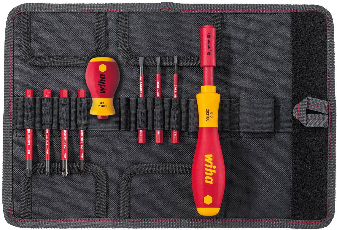 Wiha VDE Schraubendreher-Set 10teilig Schlitz, Pozidriv, Plus/Minus ...