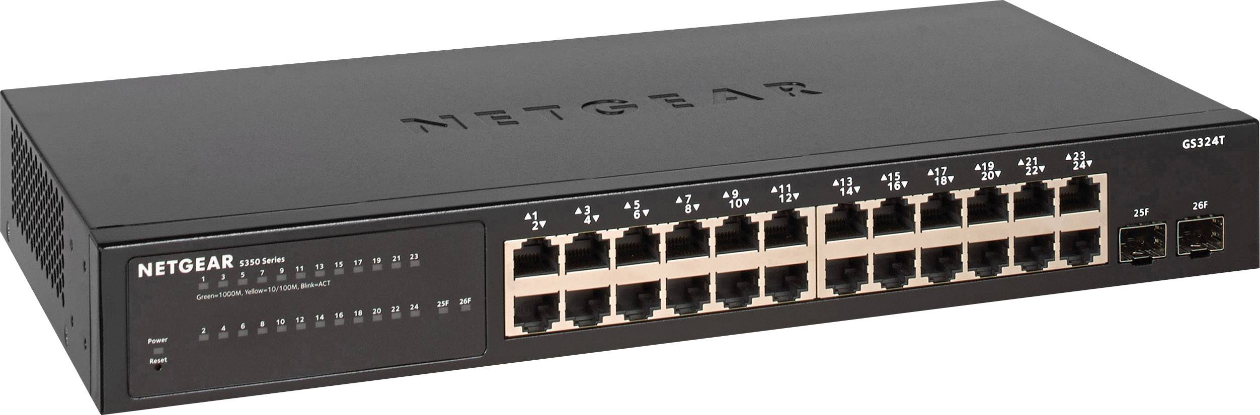NETGEAR GS324T-100EUS Netzwerk Switch RJ45/SFP versandkostenfrei, A028 ...