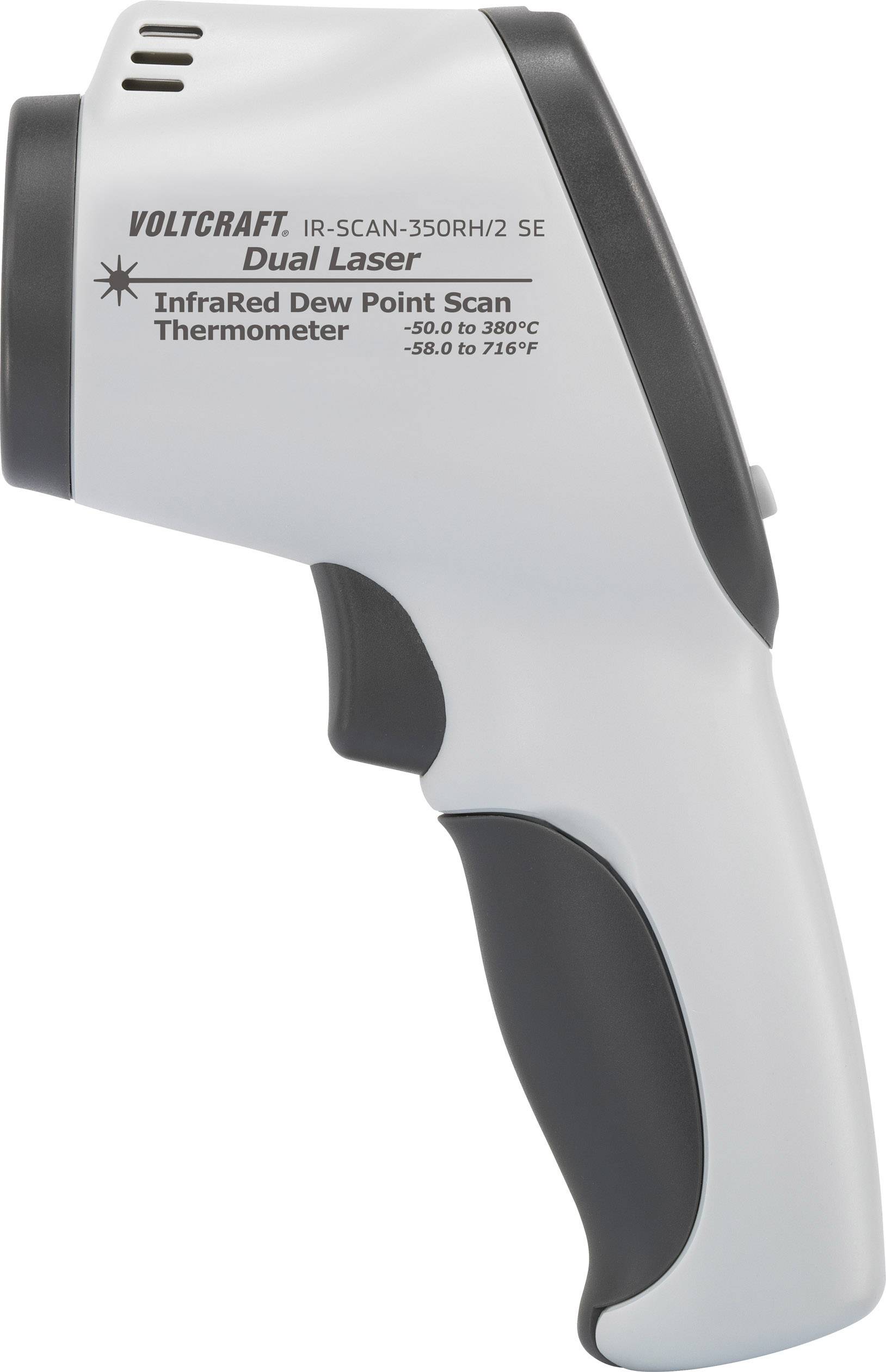 VOLTCRAFT IR-SCAN-350RH/2 Infrarot-Thermometer Optik 20:1 -50 bis 380 ...