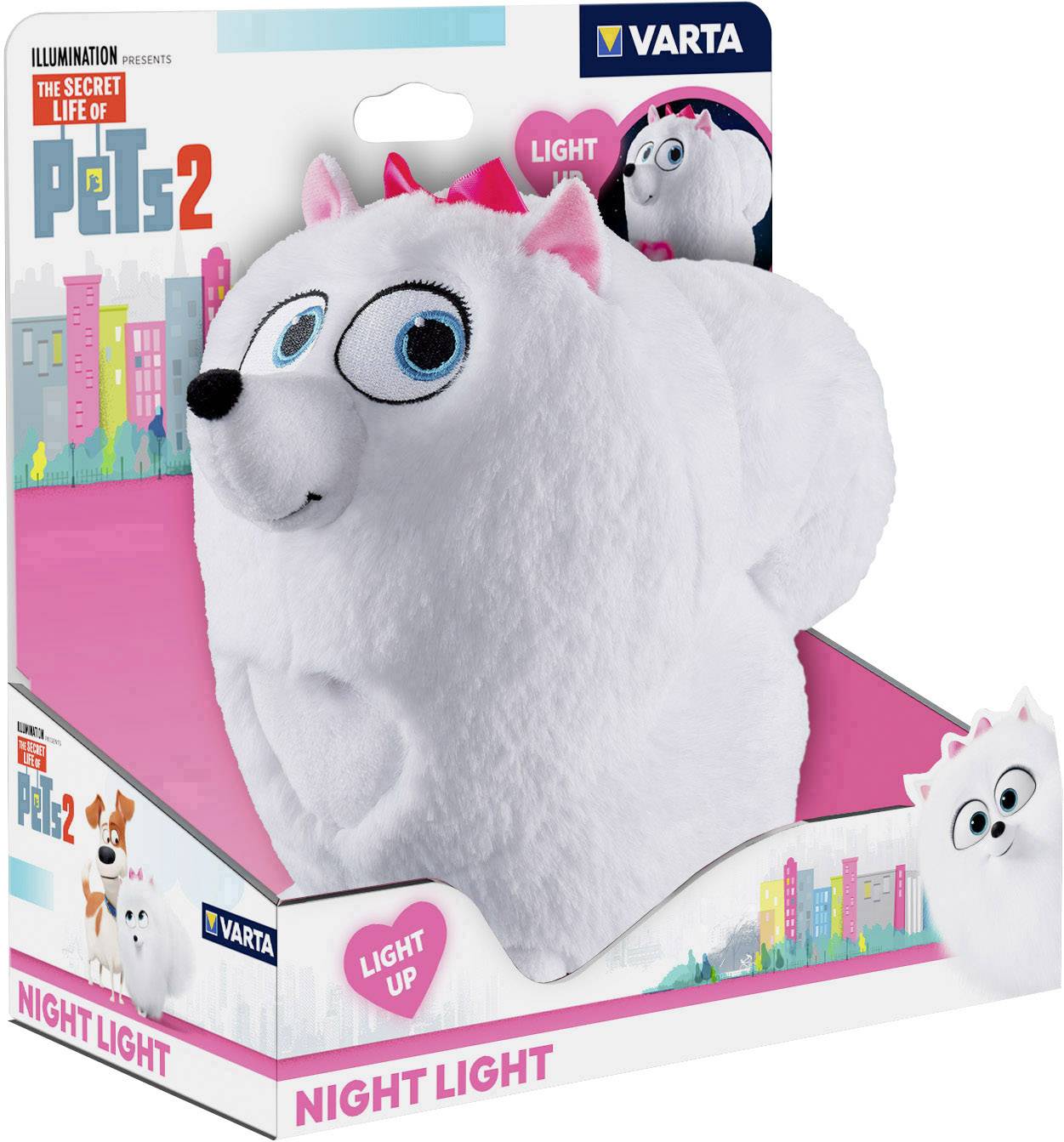 Varta Secret Life of Pets - Gidget 15643 Nachtlicht LED Warmweiß ...