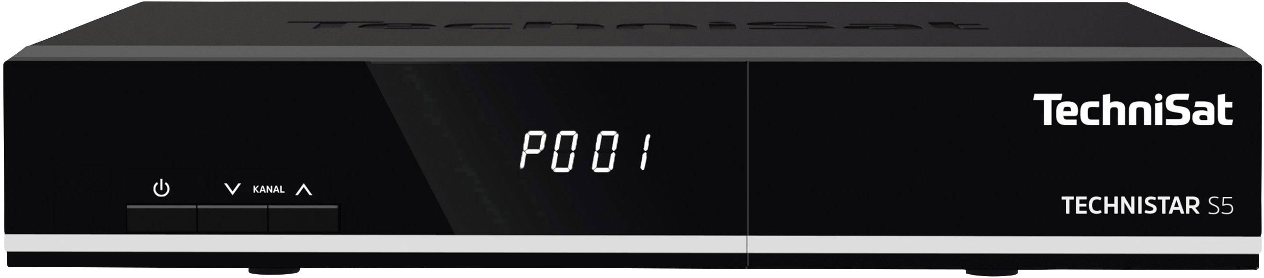 TechniSat TechniStar S5 HD-SAT-Receiver CI+ Schacht, Ethernet-Anschluss ...