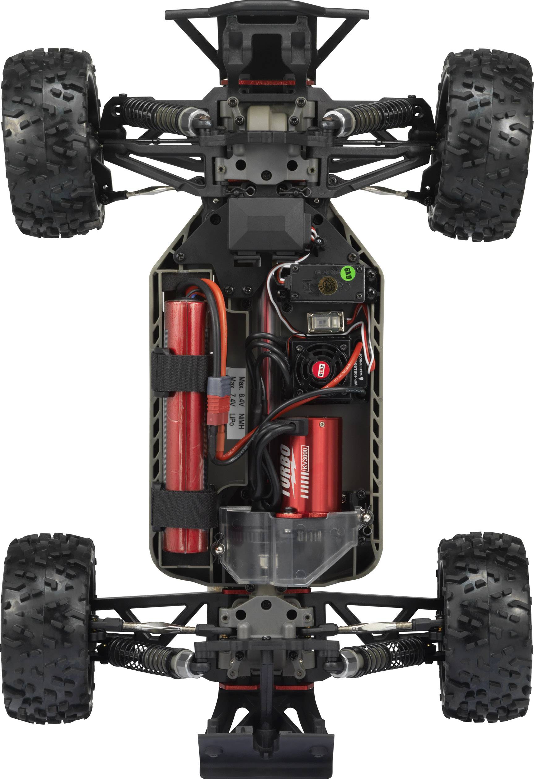 Reely Stagger Brushless 1:10 RC Modellauto Elektro Buggy Allradantrieb ...