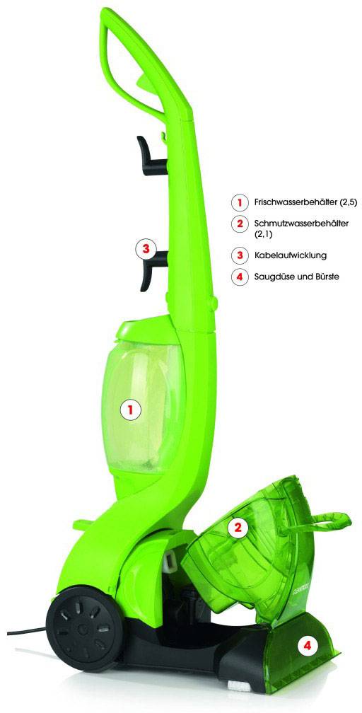 CleanMaxx 8727 Teppichreiniger | voelkner