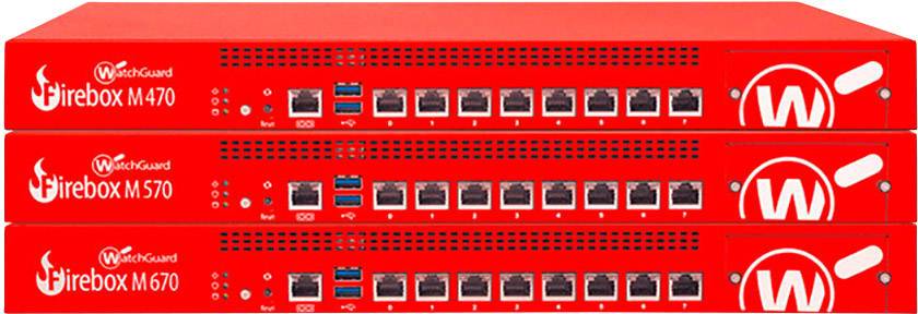 Watchguard Firebox M470 + 1-y Standard Support Firewall ...