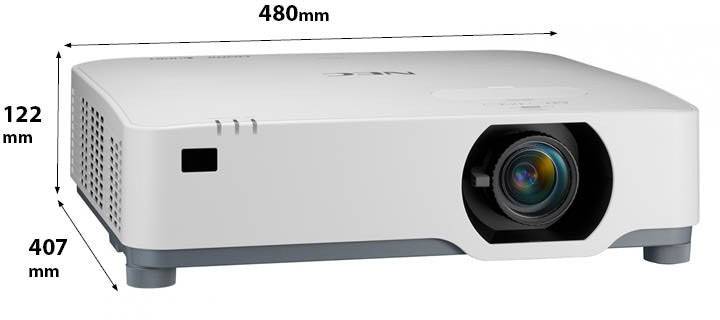 NEC Beamer P525UL LCD Helligkeit: 5000lm 1920 x 1200 WUXGA 500000 : 1 ...