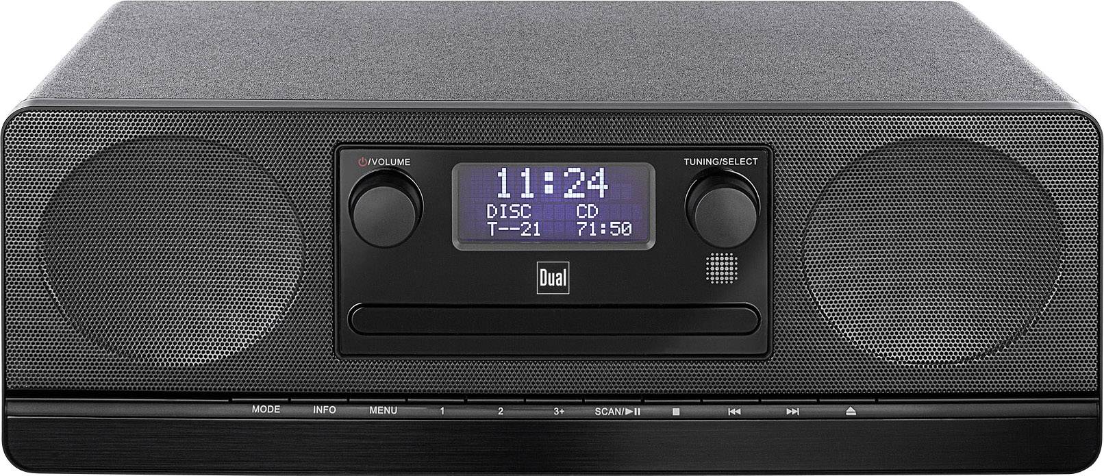 Dual DAB 420 BT CD-Radio DAB+, UKW AUX, Bluetooth®, CD Schwarz | digitalo