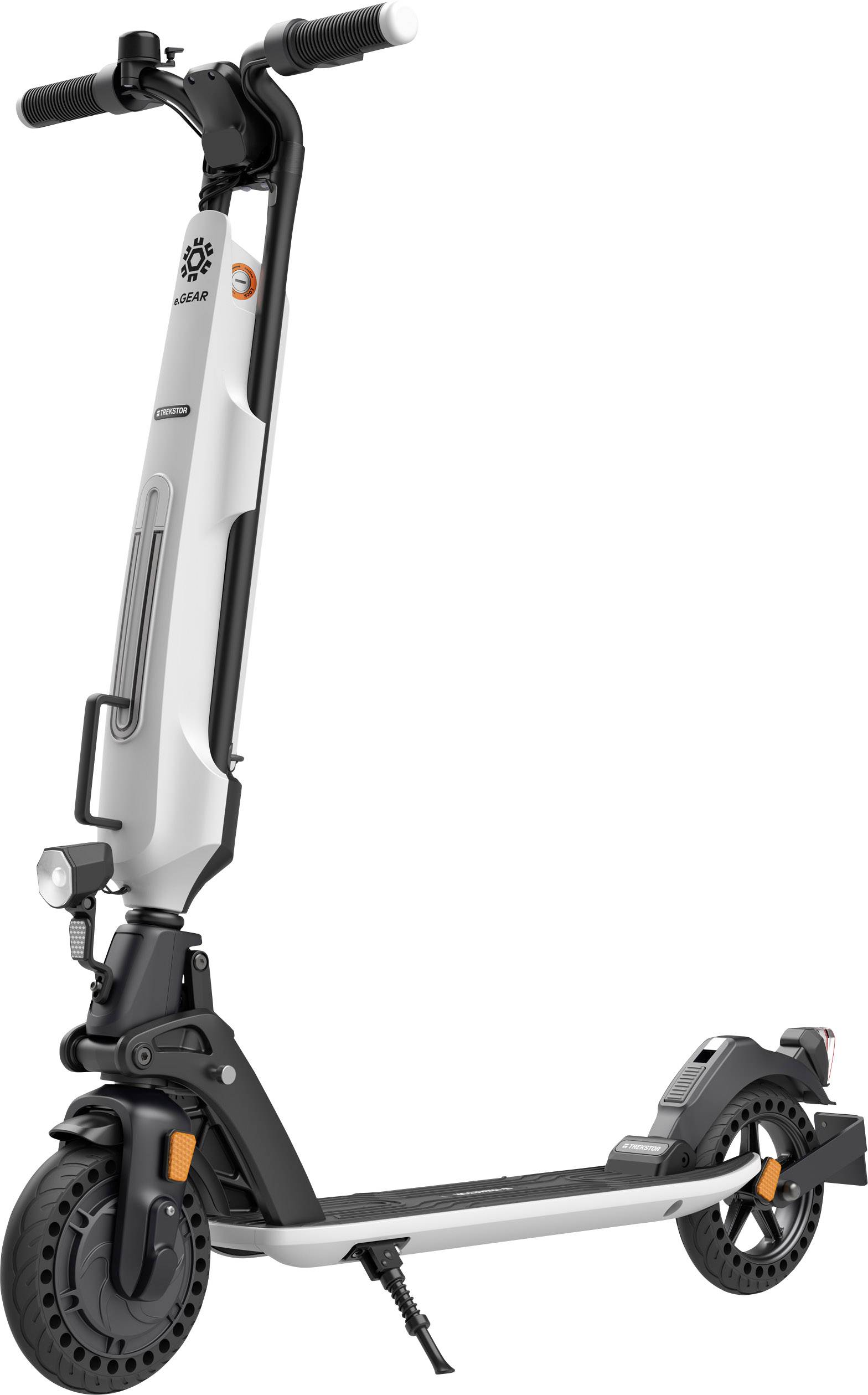 TrekStor® e.Gear Scooter EG6078 E-Scooter Schwarz, Weiß Li-Ion 36V 7 ...