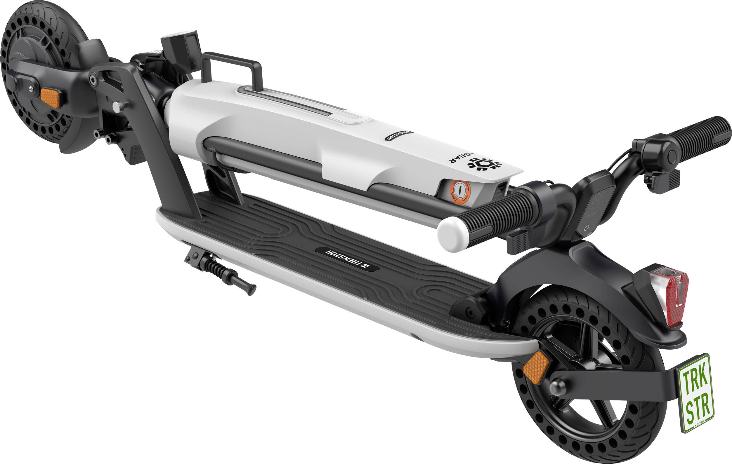 TrekStor® e.Gear Scooter EG6078 E-Scooter Schwarz, Weiß Li-Ion 36V 7 ...