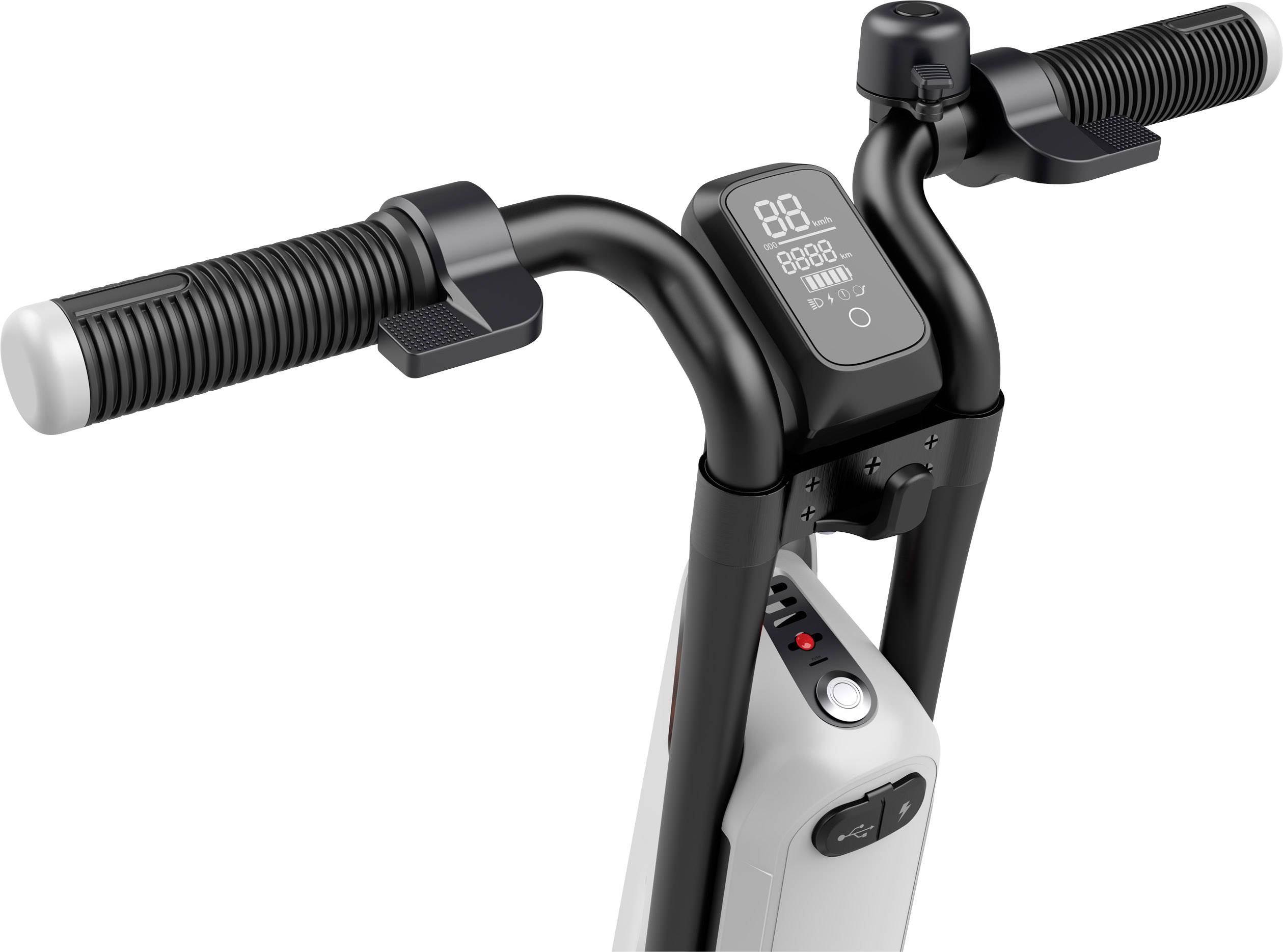 TrekStor® e.Gear Scooter EG6078 E-Scooter Schwarz, Weiß Li-Ion 36V 7 ...