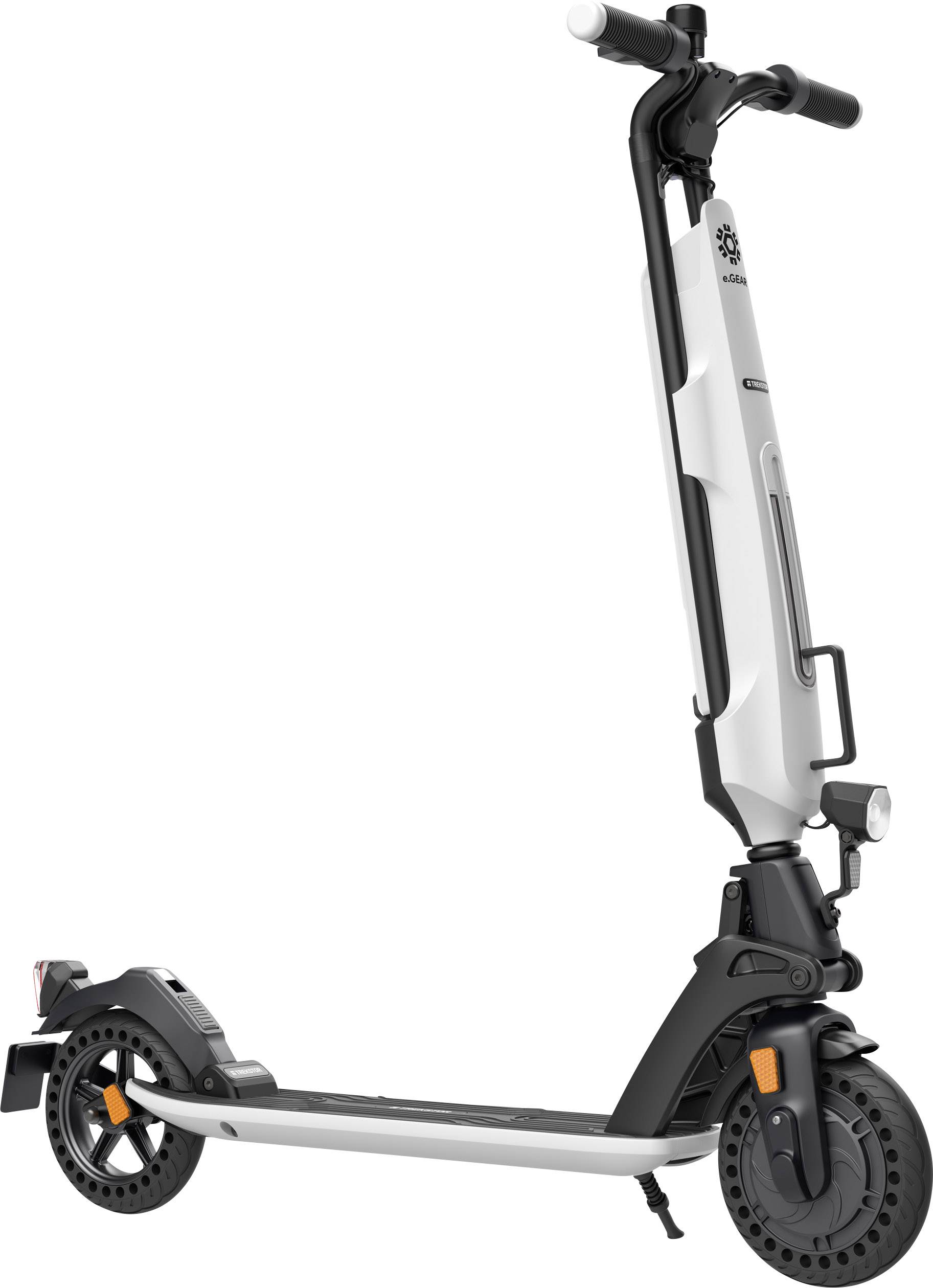 TrekStor® e.Gear Scooter EG6078 E-Scooter Schwarz, Weiß Li-Ion 36V 7 ...