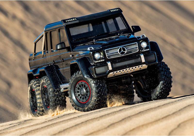 Traxxas Mercedes AMG G63 6x6 Brushed 1:10 RC Modellauto Elektro Crawler ...