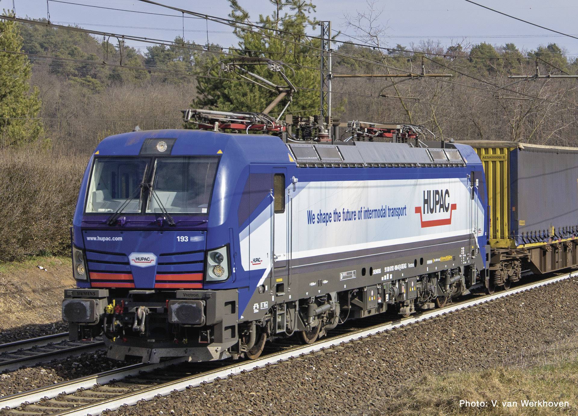 Fleischmann 739316 N E-Lok BR 193 der Schweizer HUPAC AG ...