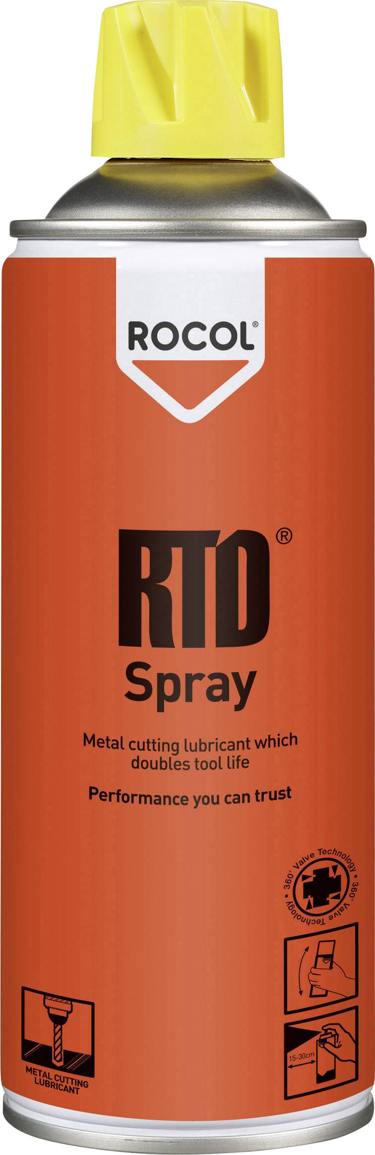 Rocol RTD Spray Metallzerspanungsschmierspray RTD Spray 400ml | voelkner