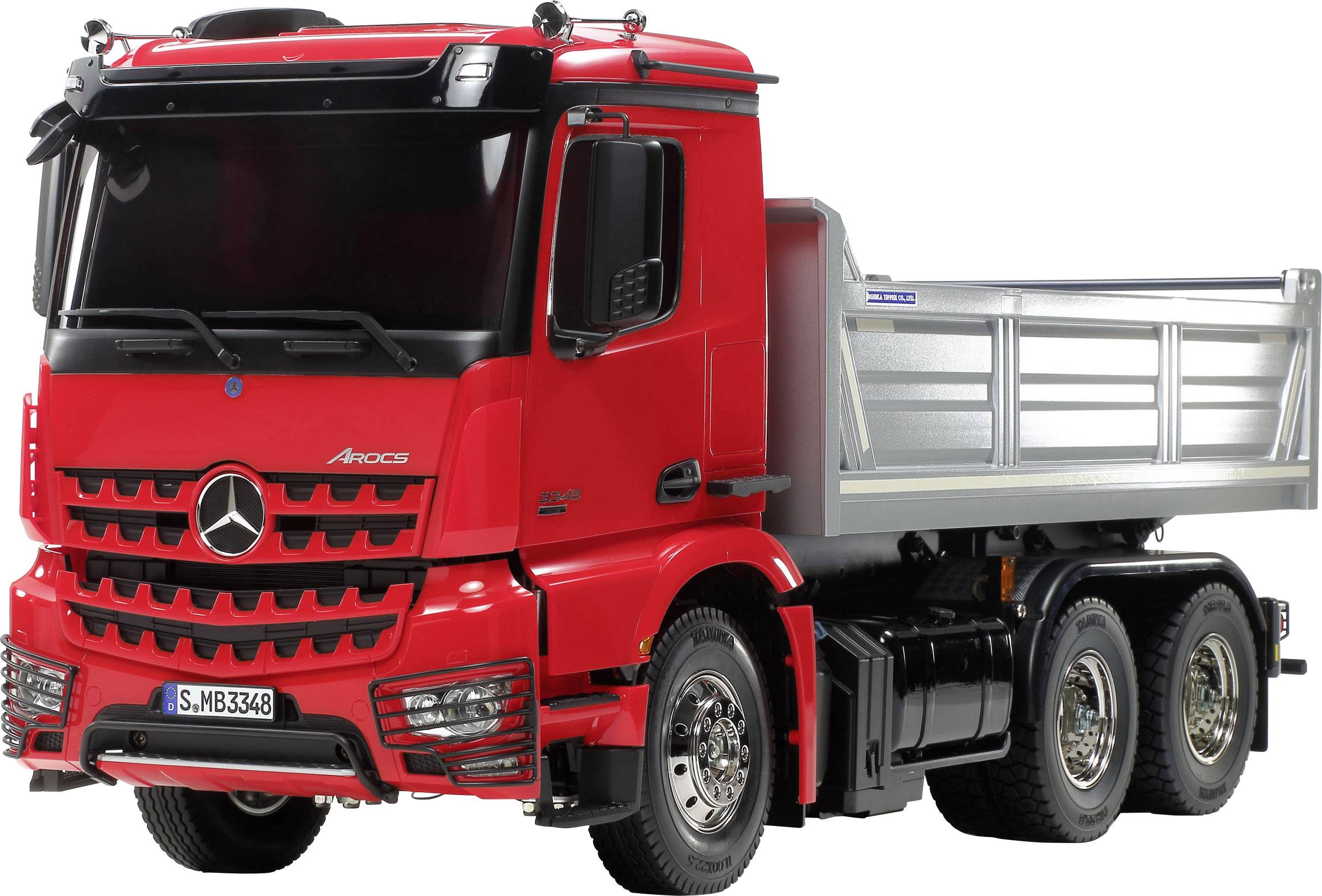 Tamiya 56361 Mercedes Benz Arocs 3348 Hinterkipper 1:14 Elektro RC ...