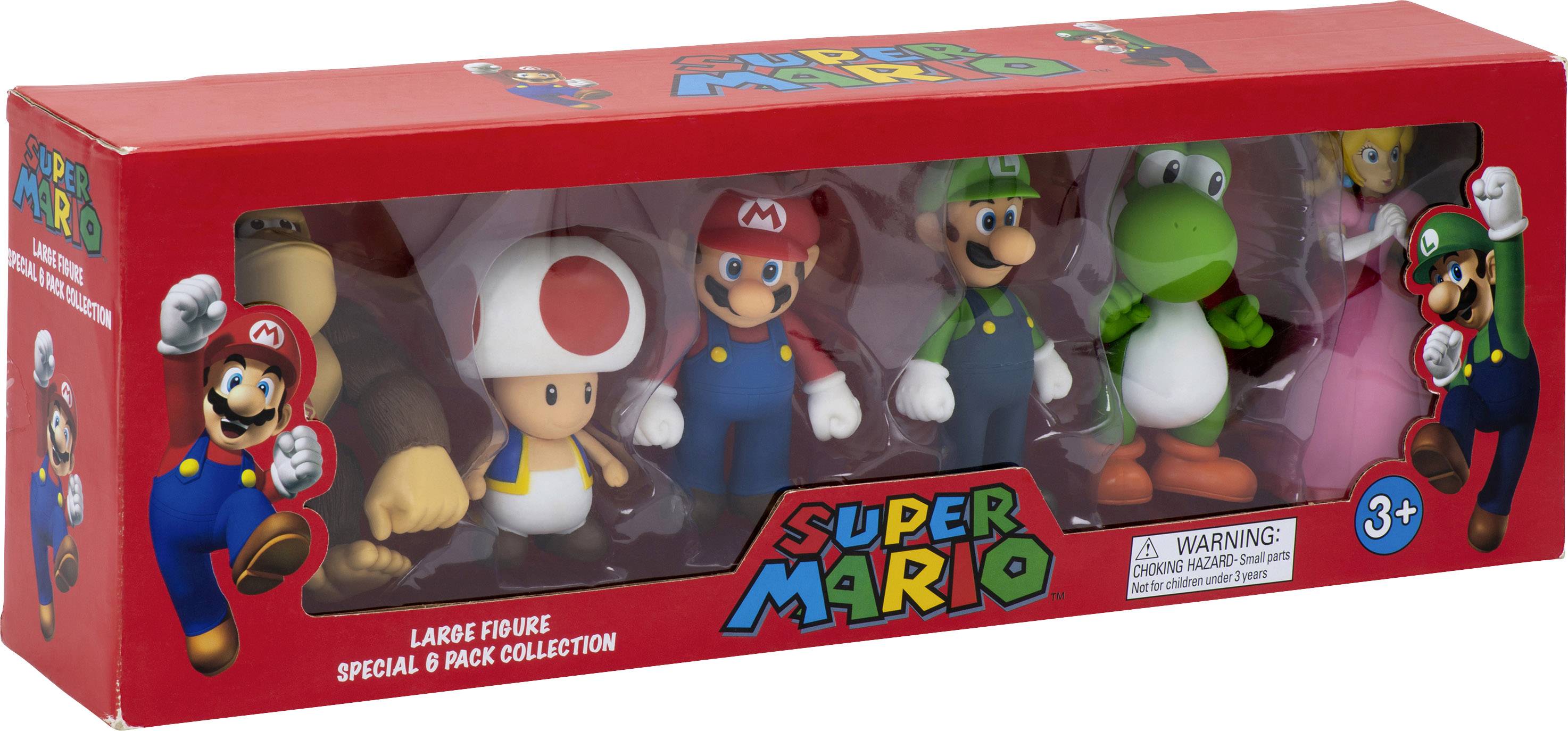 Spielfigur Super Mario Figuren 6er Pack | digitalo