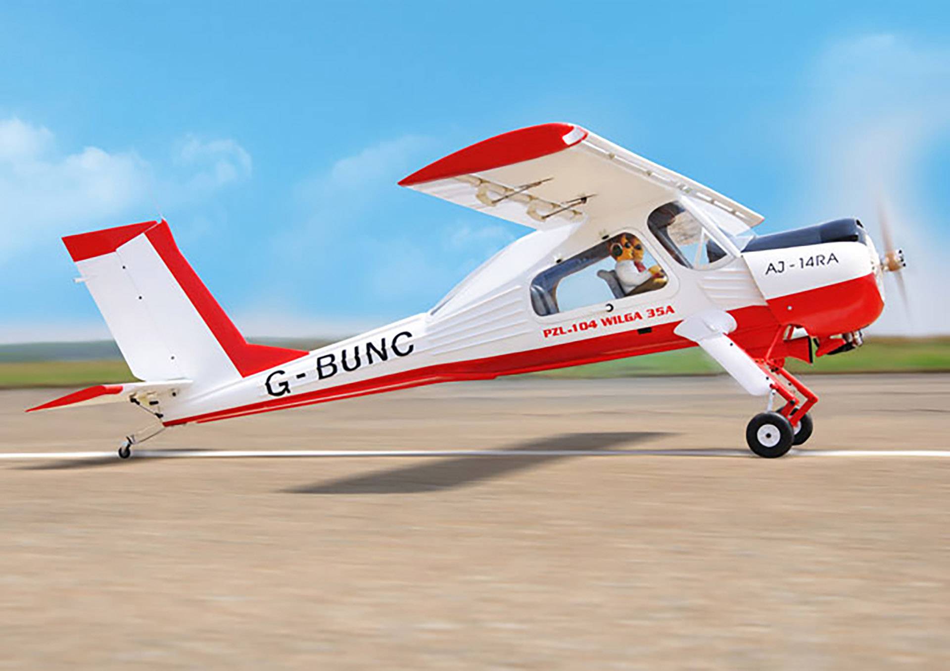 Black Horse Wilga PZL-104 RC Motorflugmodell Bausatz 2240mm ...