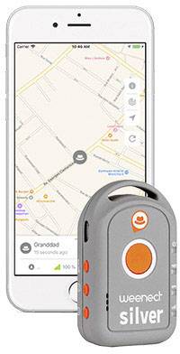Weenect Silver GPS Tracker Personentracker Grau | voelkner