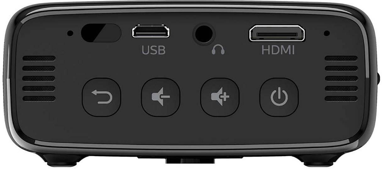 Philips Beamer PicoPix Micro DLP 854 x 480 WVGA 600 : 1 Anthrazit ...