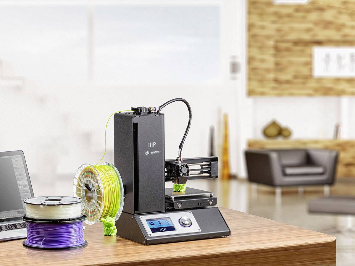 Monoprice Select Mini V2 3D Drucker beheizbares Druckbett ...