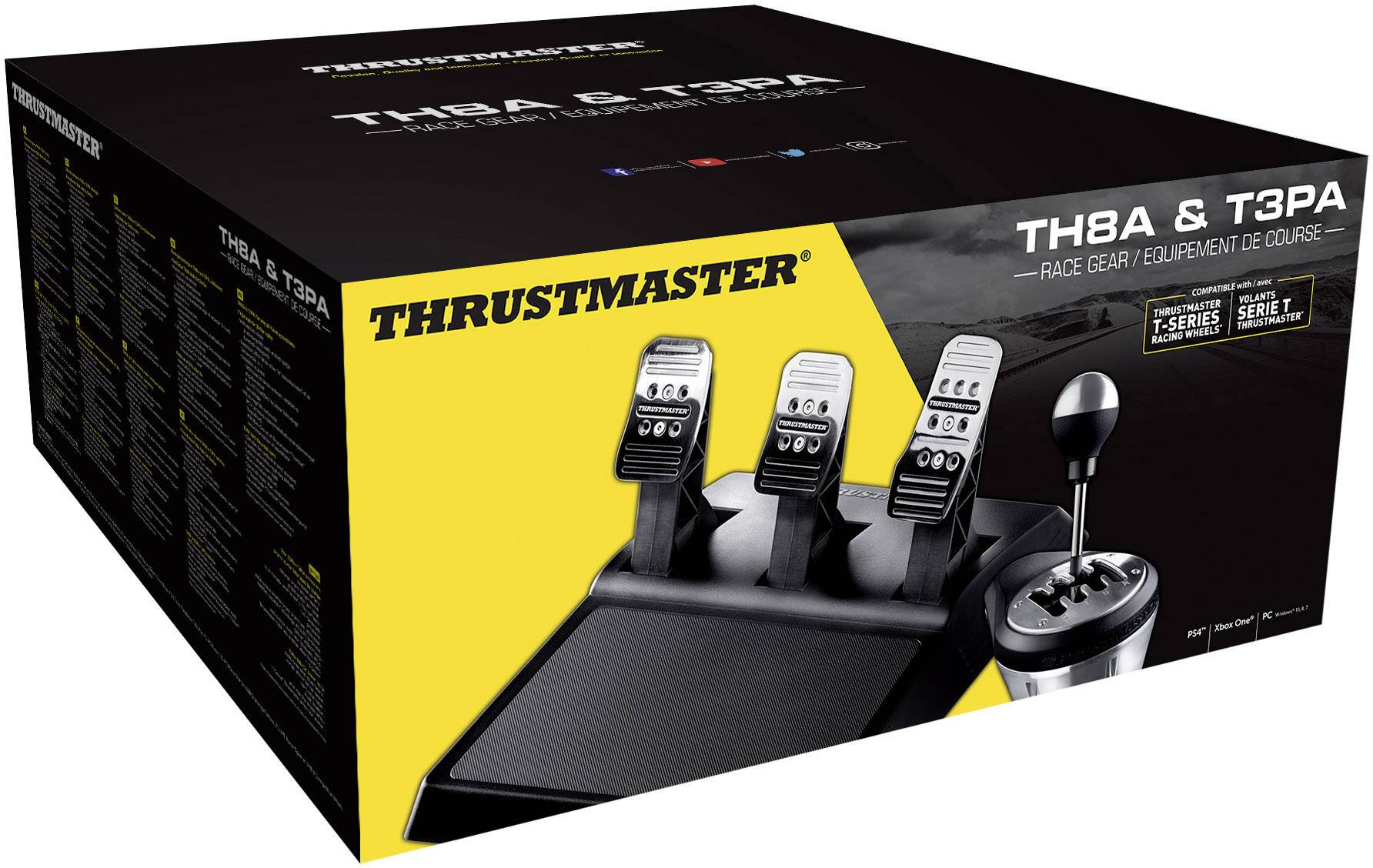 Thrustmaster TH8A & T3PA Race Gear Gangschaltung USB PC, PlayStation 3 ...